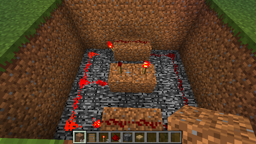 Minecraft自动双开门 | SAmmer's Blog